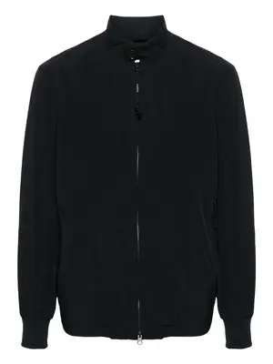 Aspesi Zip-up Lightweight Jacket - Black