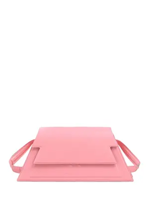 Marni Leather Shoulder Bag - Pink
