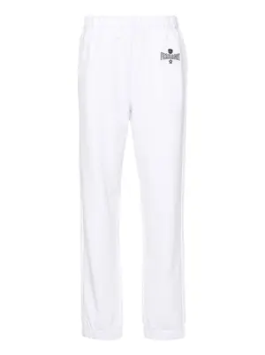 CHIARA FERRAGNI Logo-embroidered Track Pants - White