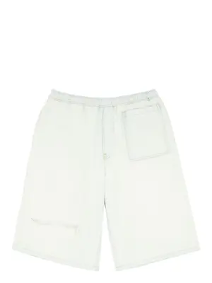 MAISON MARGIELA Elasticated-waist Denim Shorts - White