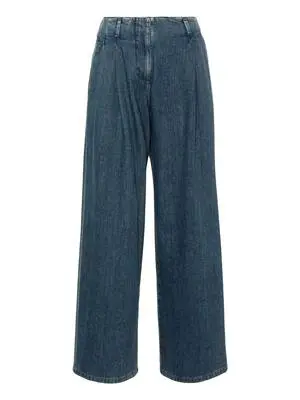 GOLDEN GOOSE Flavia High-waisted Straight-leg Jeans - Blue