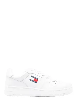 Tommy Hilfiger Retro Basketball Sneakers - White