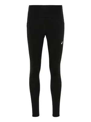 Asics Logo-print Performance Leggings - Black