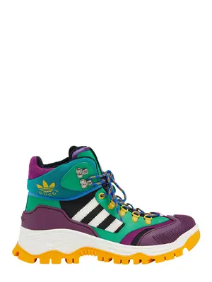 Gucci Adidas X Lace Up Boot - Purple