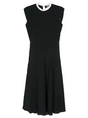 N°21 Crepe Midi Dress - Black