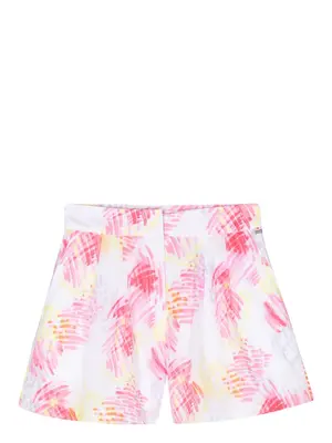 ARMANI EXCHANGE Armani Exchange Abstract-Print Pleated Shorts