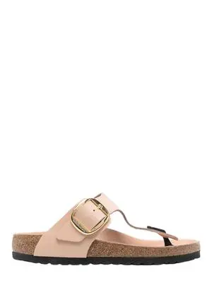 BIRKENSTOCK Gizeh Leather Sandals - Pink