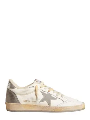 GOLDEN GOOSE Ball Star Leather Sneakers - White