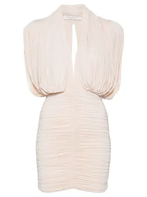 Philosophy Di Lorenzo Serafini Draped Mini Dress - Pink