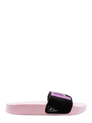 PUMA X Sophia Webster Leadcat Suede Slides - Pink