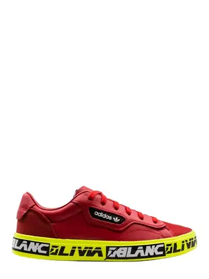 Adidas X Olivia Oblanc Sleek Sneakers - Red