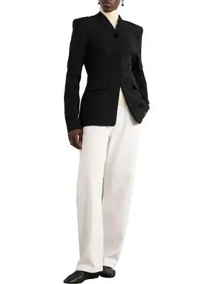 Tove Selena Crepe Blazer - Black