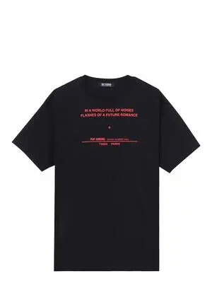 Raf Simons Solemn X Oversized T-shirt - Black