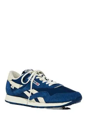 REEBOK X Anine Bing Classic Nylon Sneakers - Navy/white