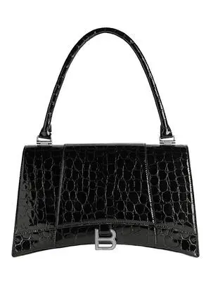 BALENCIAGA Balenciaga Hourglass Hinge Medium Handbag