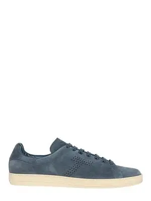 TOM FORD TOM FORD Warwick Suede Sneakers Brunette Cream