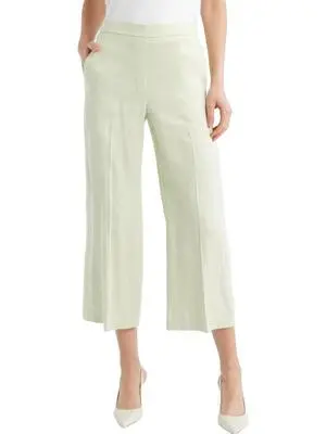 Theory Theory Pull-On Wide Leg Pants Aloe