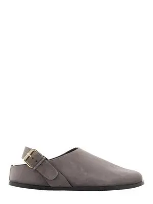 A.emery Louis Suede Clogs Grey