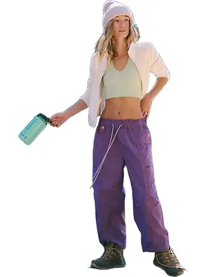 Free People In The Wild Hike Pants Acai Berry Combo