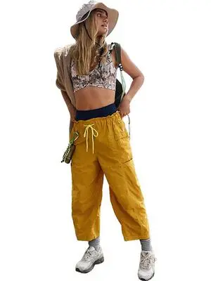 Free People In The Wild Hike Pants Ember Glow