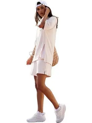 Free People FP Movement Back Me Up Set Ivory