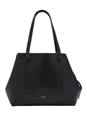 JIMMY CHOO Leather Tote - Black