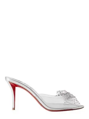 CHRISTIAN LOUBOUTIN Christian Louboutin Aqua Strass 80 Crystal-Embellished Sandals