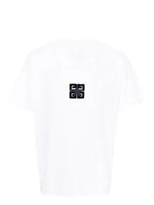 Givenchy 4g Stars Cotton T-shirt - White