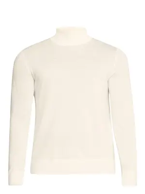 Gabriela Hearst Gabriela Hearst Jermaine Merino Wool Knit Turtleneck Sweater Ivory