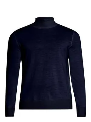 Gabriela Hearst Gabriela Hearst Jermaine Merino Wool Knit Turtleneck Sweater Navy