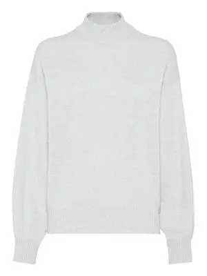 BRUNELLO CUCINELLI Brunello Cucinelli Embellished Turtleneck Jumper
