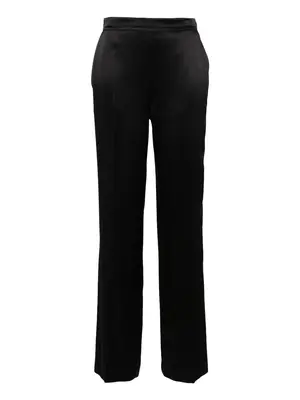 JOSEPH Tova Straight Trousers - Black