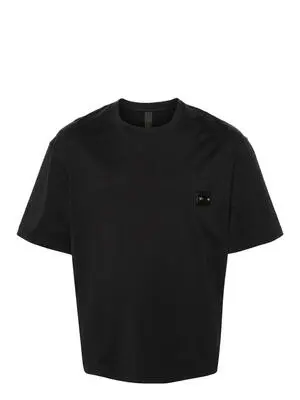 Neil Barrett Piercing-patch Cotton T-shirt - Black