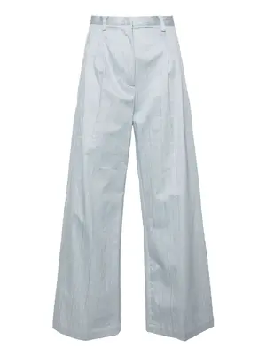 TELA Edamame High-waist Palazzo Trousers - Grey