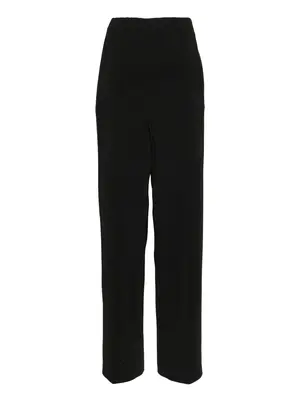 Fabiana Filippi Bead-embellished Trousers - Black