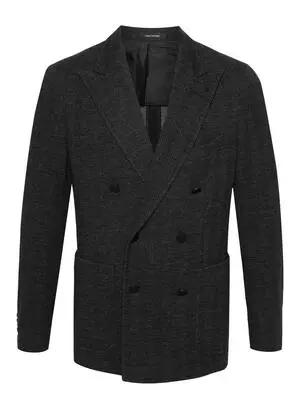 Tagliatore Double-breasted Blazer - Grey