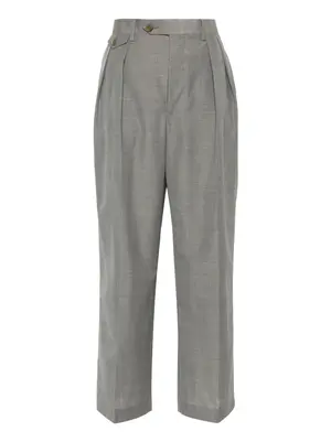 Auralee Tropical Straight-leg Trousers - Grey