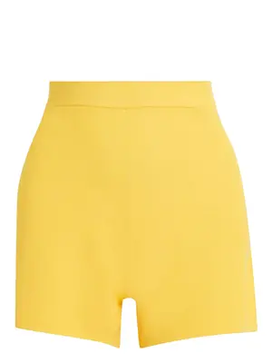 JOSEPH Knitted Shorts - Yellow