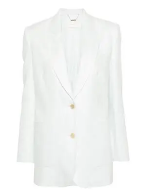 Zimmermann Natura Linen Blazer - Green