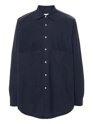 PAURA Konia Cotton Shirt - Blue
