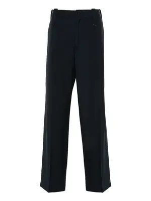 PAURA Kyros Wool Tailored Trousers - Blue