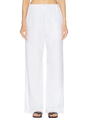 Matteau Drawcord Pant - White