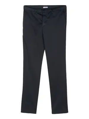Boglioli Pressed-crease Straight-leg Trousers - Blue
