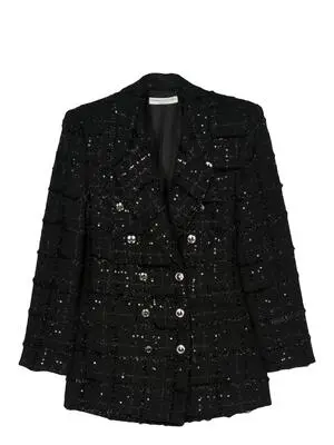 ALESSANDRA RICH Alessandra Rich Double-Breasted Tweed Blazer