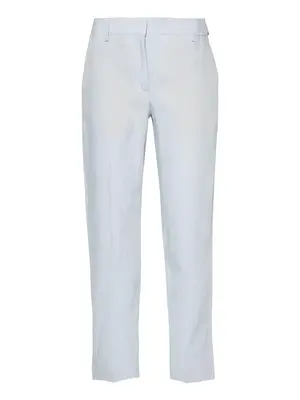 Paul Smith Mid-rise Tapered Trousers - Blue