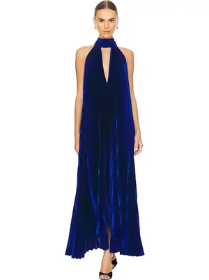 L'IDEE Opera Gown - Deep Azure