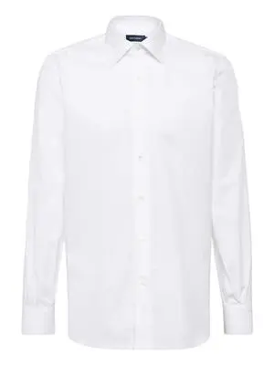 Thom Sweeney Lecce Cotton Poplin Shirt - White