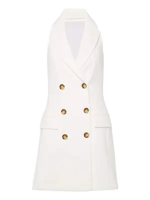 VERONICA BEARD Veronica Beard Claridge Cotton-Blend Blazer Dress