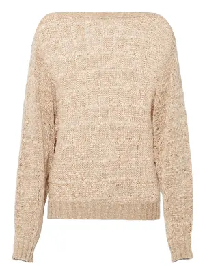 Loro Piana Silk Sweater - Beige
