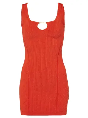 Jacquemus La Mini Robe Sierra Minidress - Orange